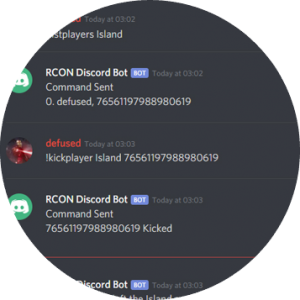 RCON Discord Bot Hosting | GTXGaming.co.uk | Gaming Servers
