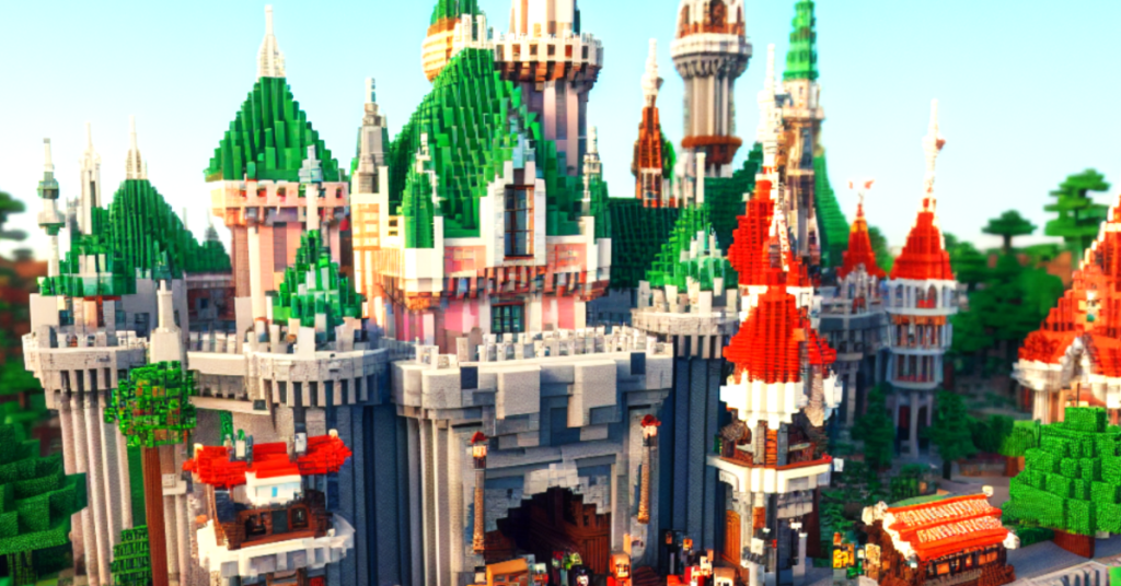 Minecraft Disneyland: Build Your Own Magical Kingdom