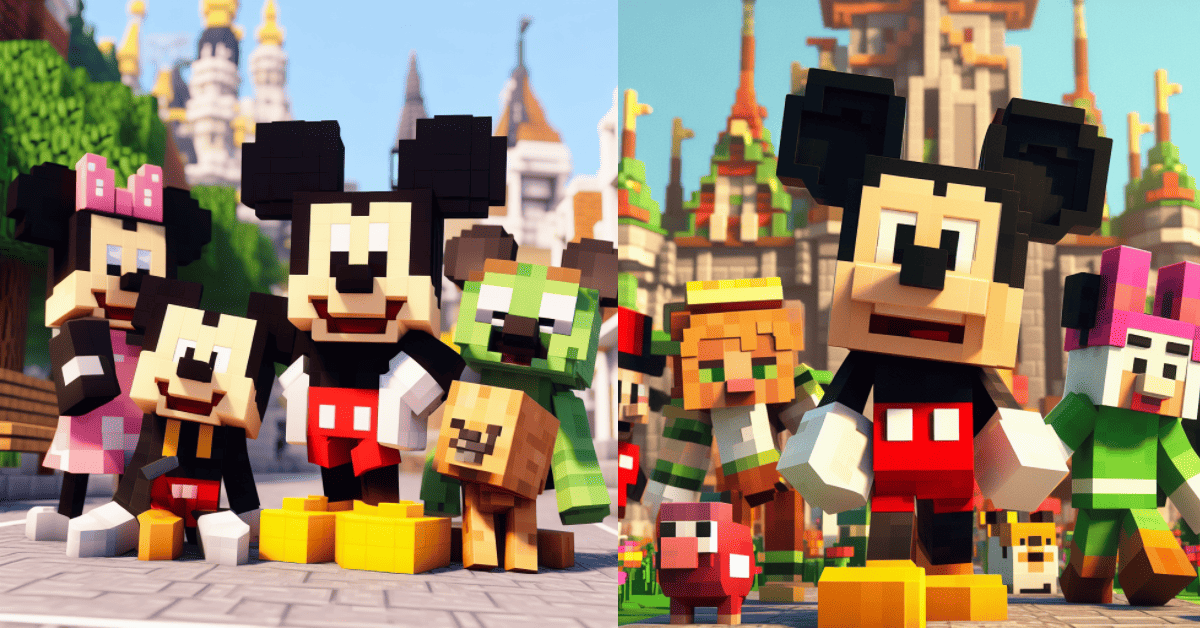 Minecraft Disneyland: Build Your Own Magical Kingdom