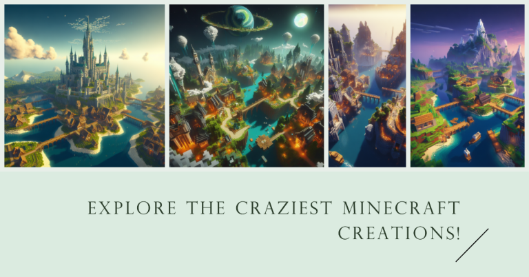 Minecraft Map Madness: The Craziest Creations Ever Built