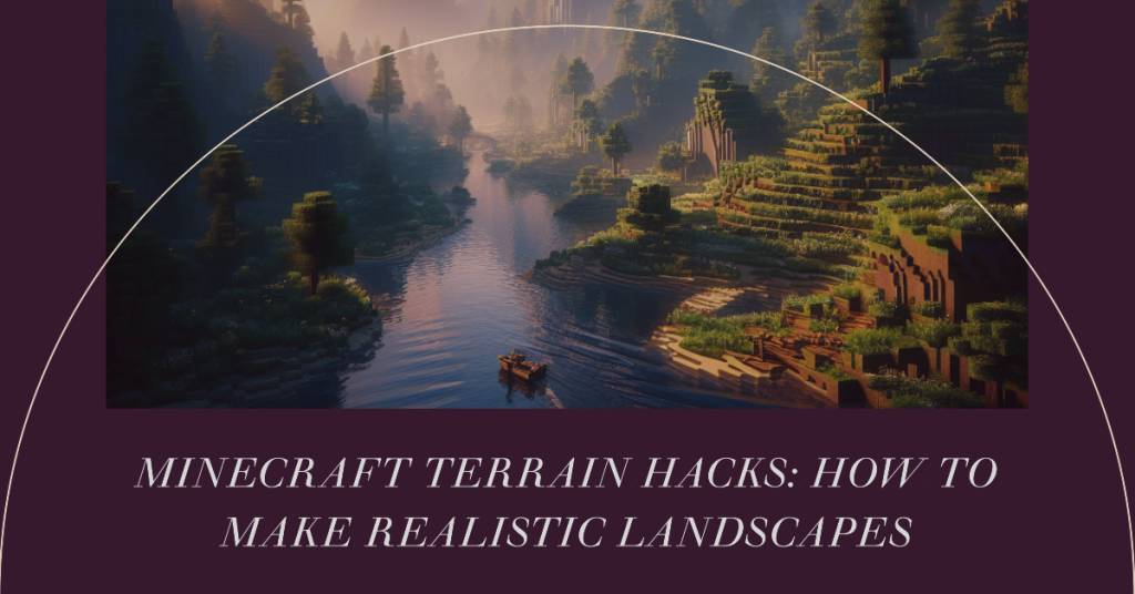 Minecraft Terrain Hacks: How to Make Realistic Landscapes