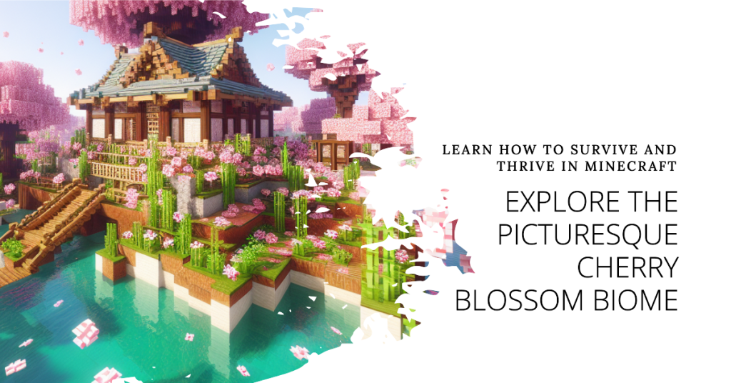 How to Survive and Thrive in Minecraft's Cherry Blossom Biome