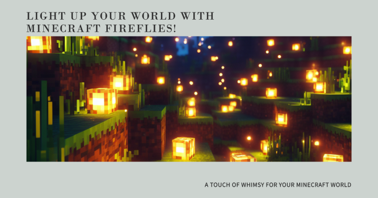 Minecraft Fireflies: A Touch of Whimsy for Your World