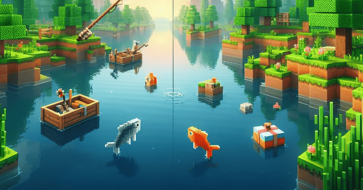 Minecraft Fishing Rods: Constructing the Catch of the Day