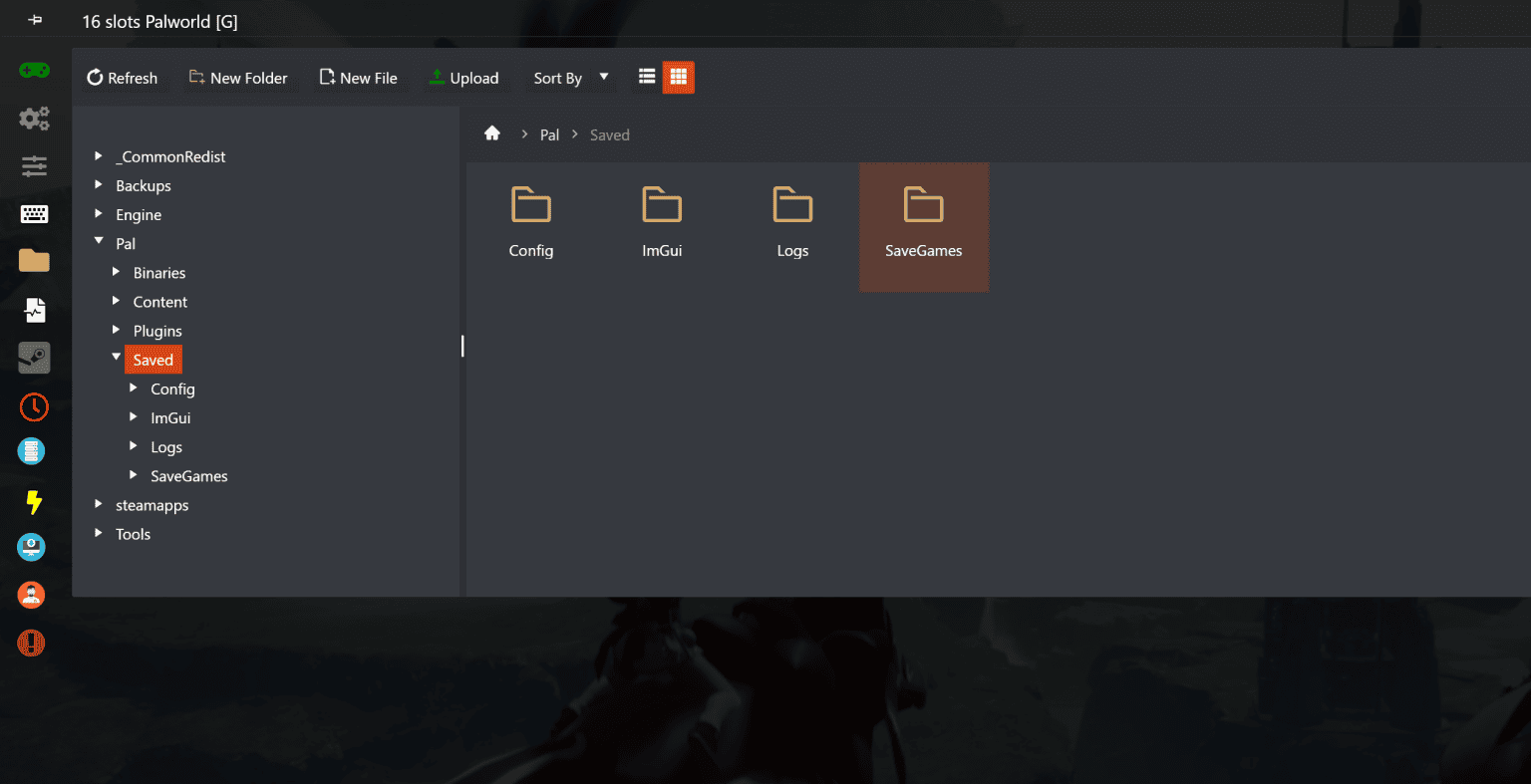 Palworld Game Server Admin Commands