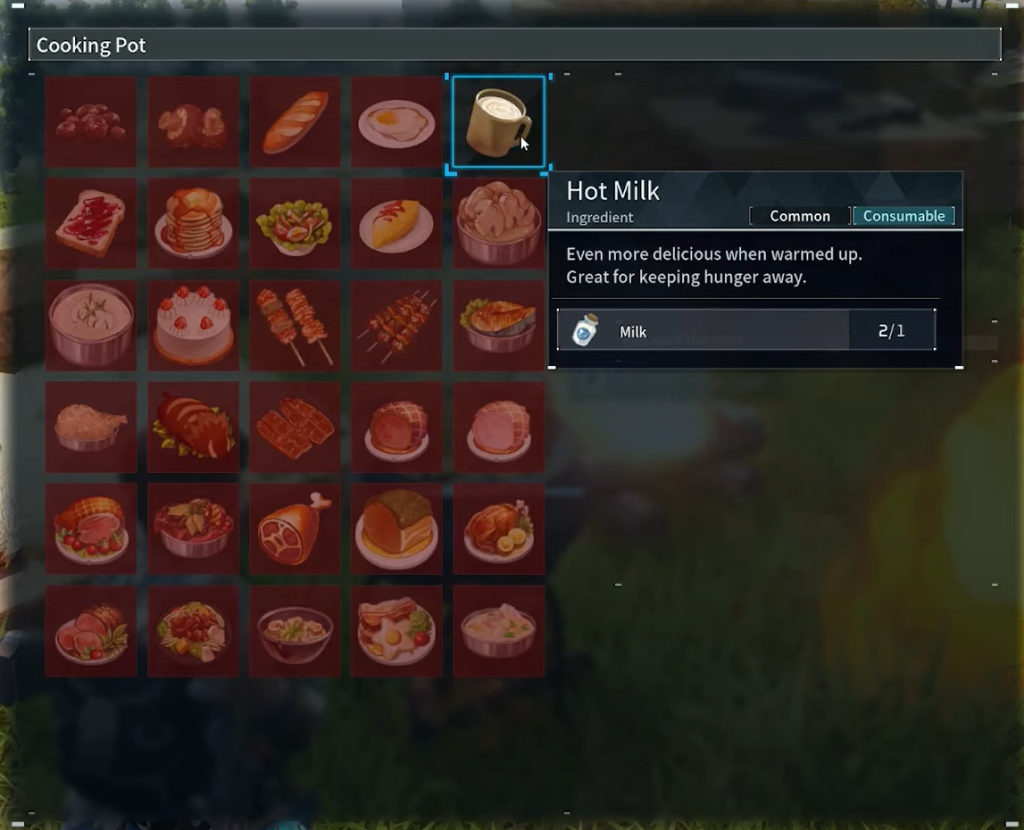 Palworld Cooking: Make Your Favorite Games Dishes