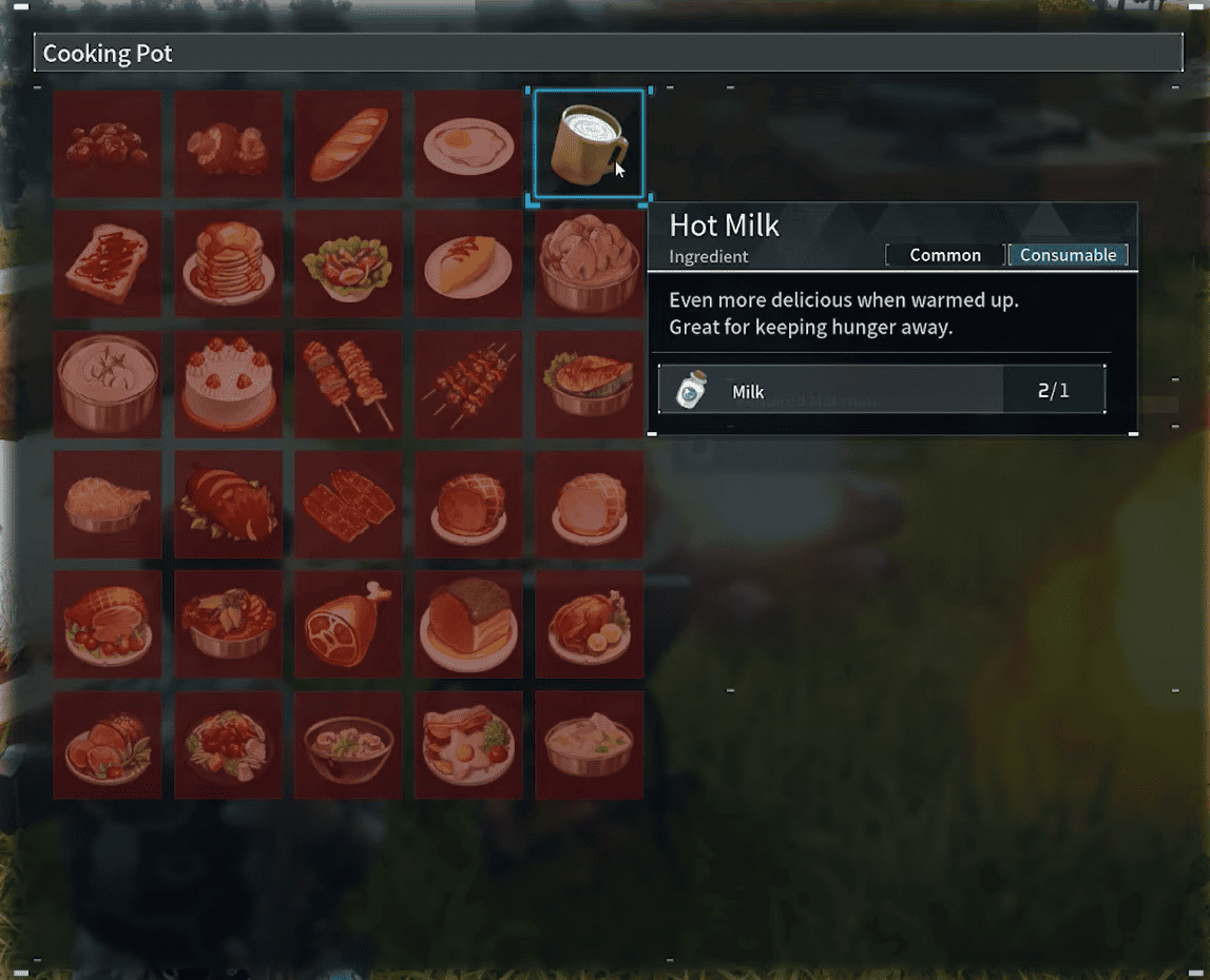 Palworld Cooking: Make Your Favorite Games Dishes