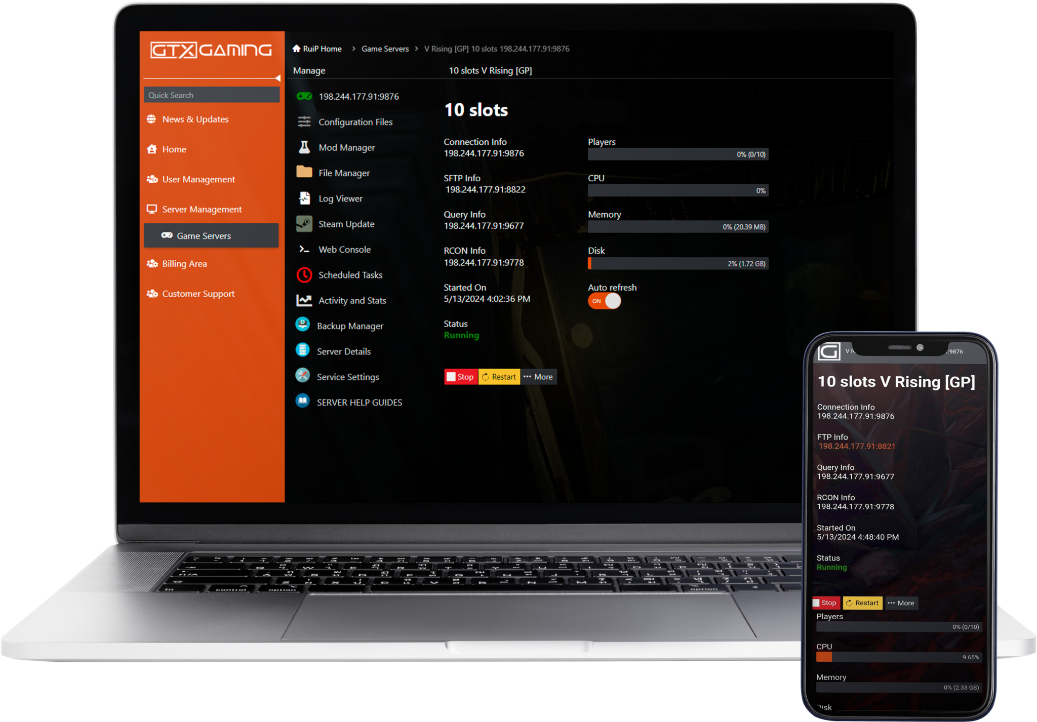 Vahleim Server Hosting