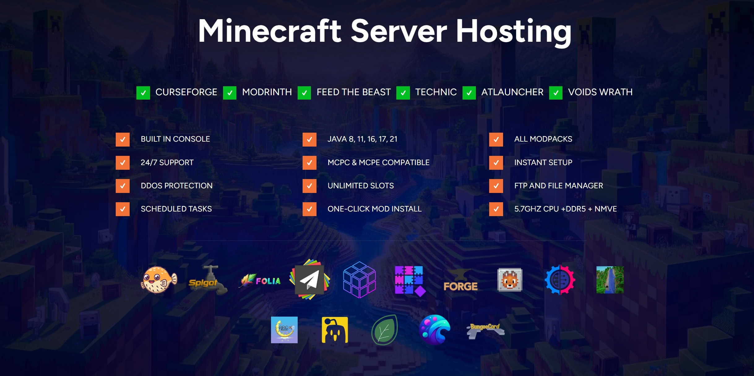 Minecraft Server Hosting
