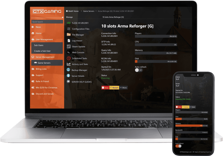 Arma Reforger Server Hosting - Rent Arma Reforger Game Servers